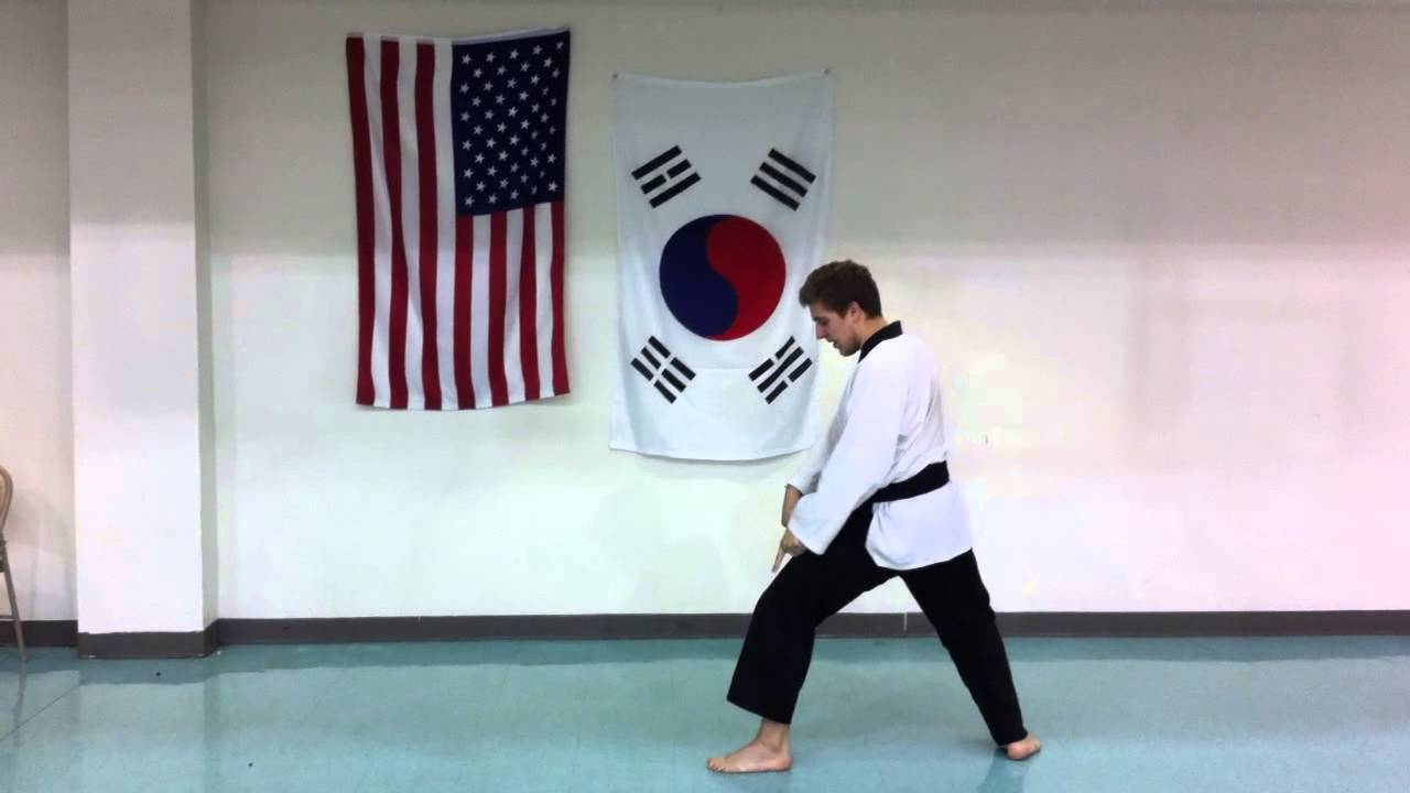Basic Tae Kwon Do (Chung Do Kwan) Kicks - YouTube