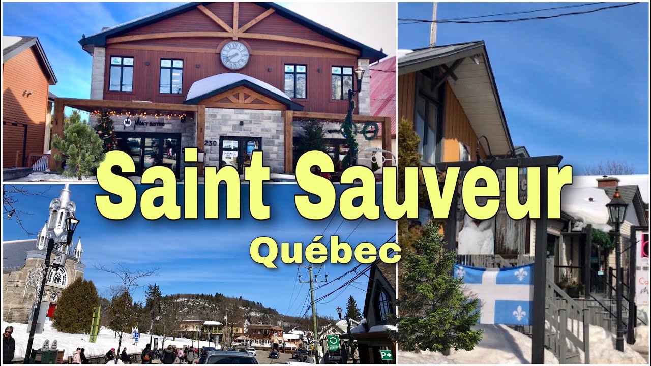 [4K] Saint Sauveur - A Destination for All Seasons | Québec - YouTube