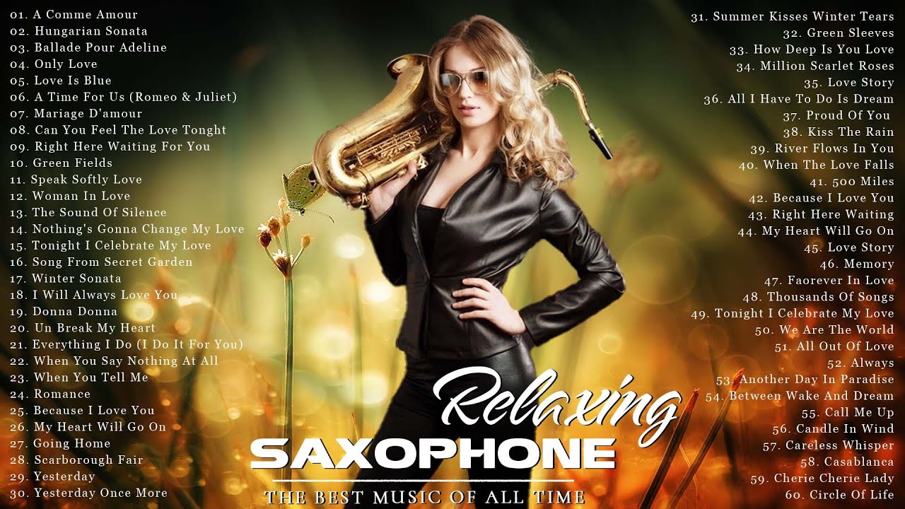 Relaxing Classical Saxophone Music Instrumental 🎷 Beautiful Romantic ...