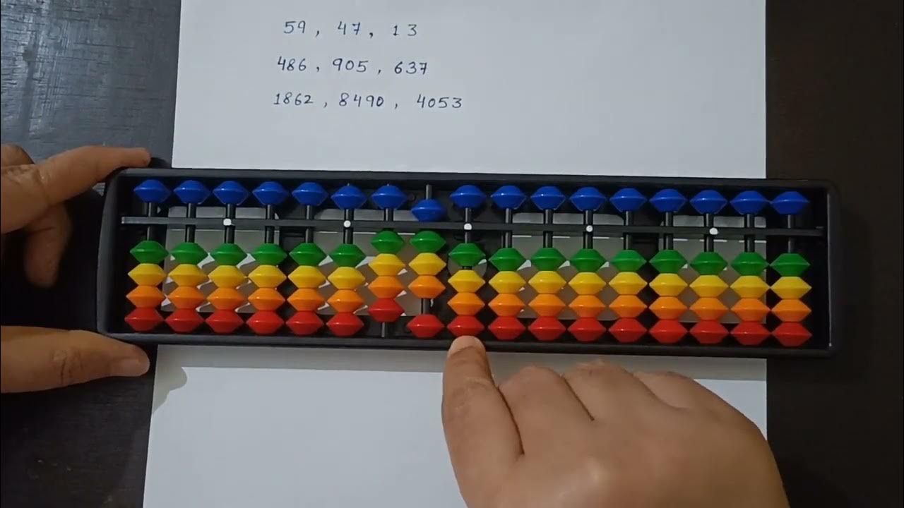 How To Read Abacus | Introduction ( Part 2 ) #abacusforbeginners - YouTube