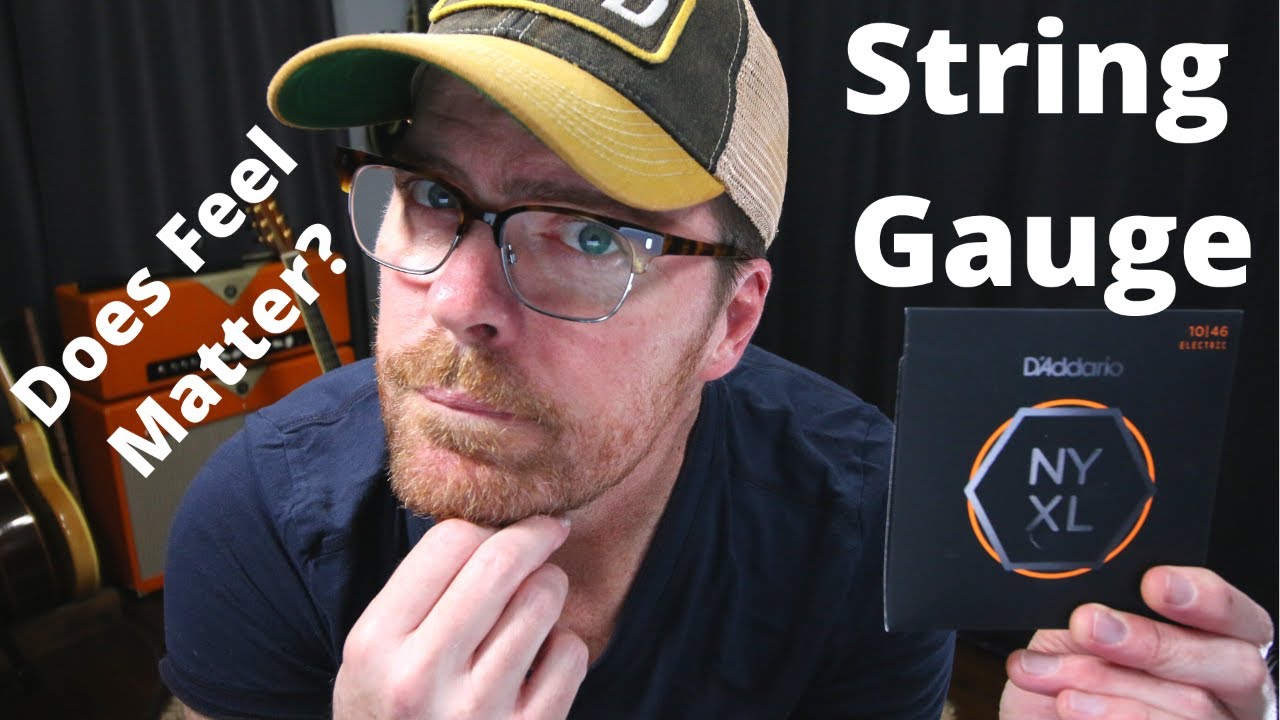 Guitar String Gauge Tone And Feel YouTube Guitar String Gauge Tone And Feel YouTube
