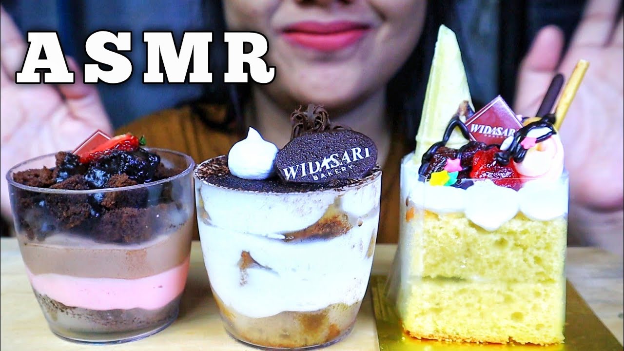 ASMR Mukbang Cake Widasari Bakery || Eating Sound | ASMR Indoonesia ...