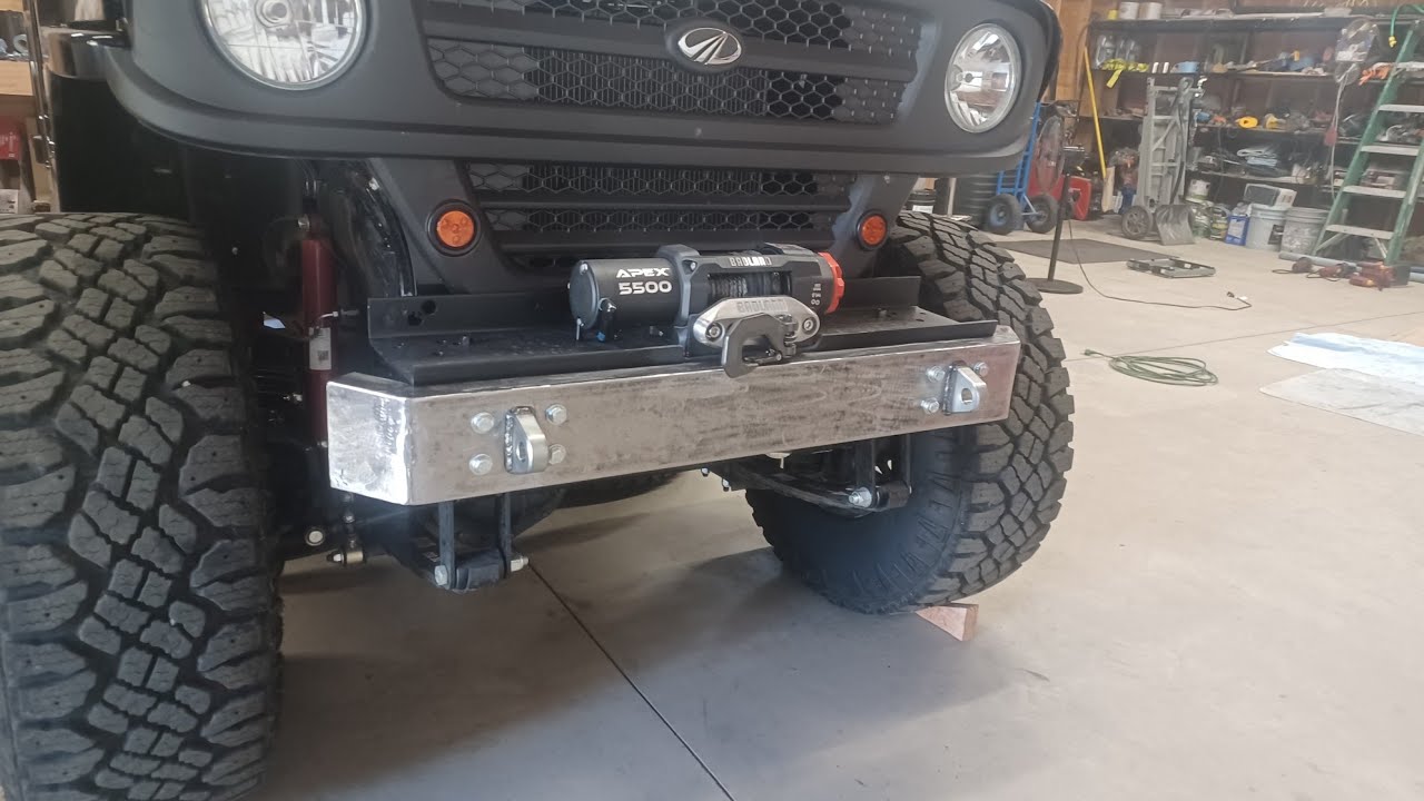 Roxor Custom Bumper!@Tom'sLife - YouTube