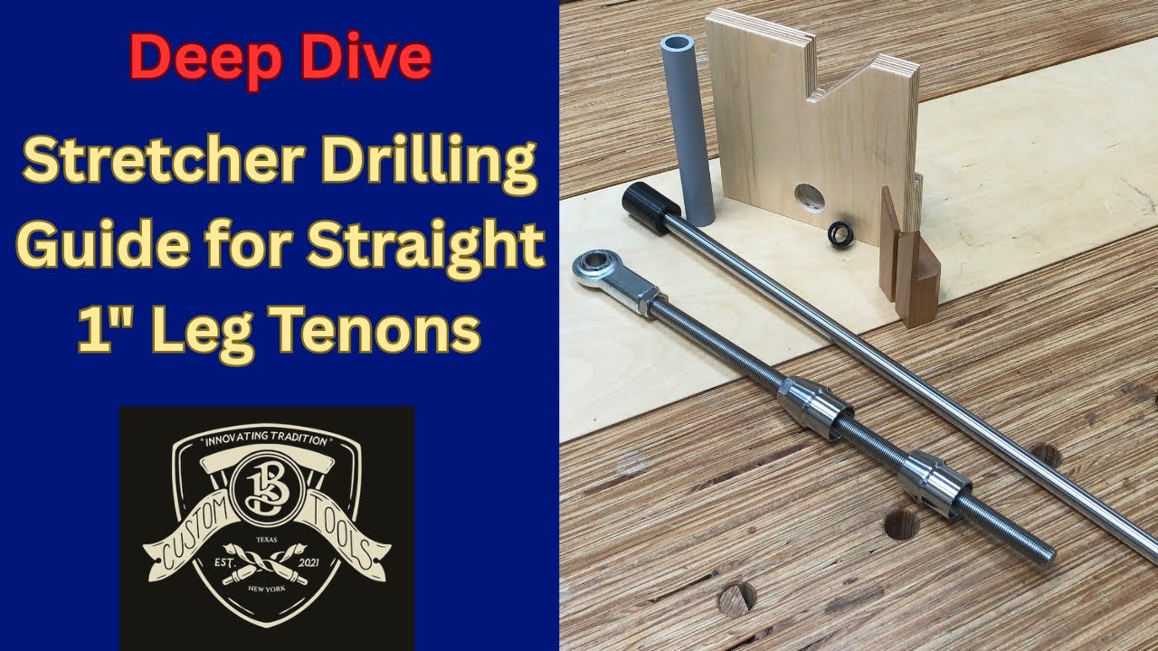Deep Dive - Stretcher Drilling Guide for Straight 1" Diameter Leg ...