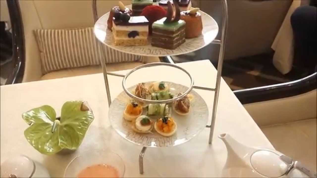 InterContinental London Park Lane - Guiltless Afternoon Tea - YouTube