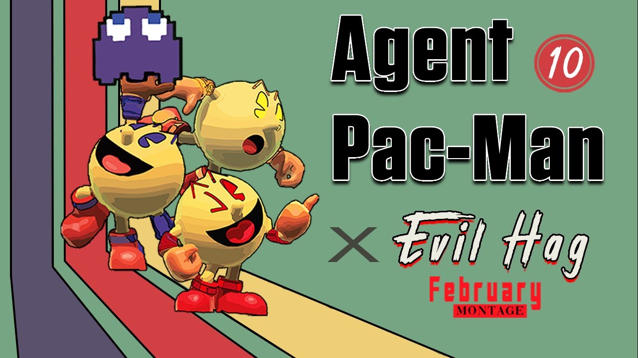 ‘Agent‘ Pac-Man x Evil Hag | February Clips | Pac-Man SSBU Montage - YouTube