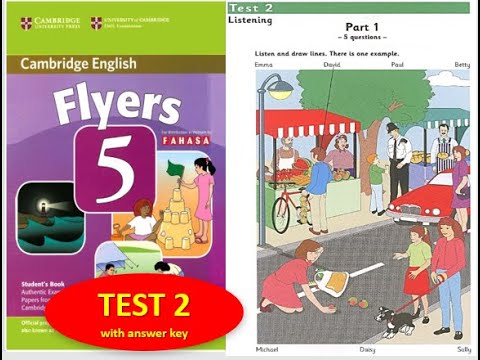 FLYERS 5 FULL TEST 2 WITH ANSWER KEY #english #flyerslisteningtest # ...