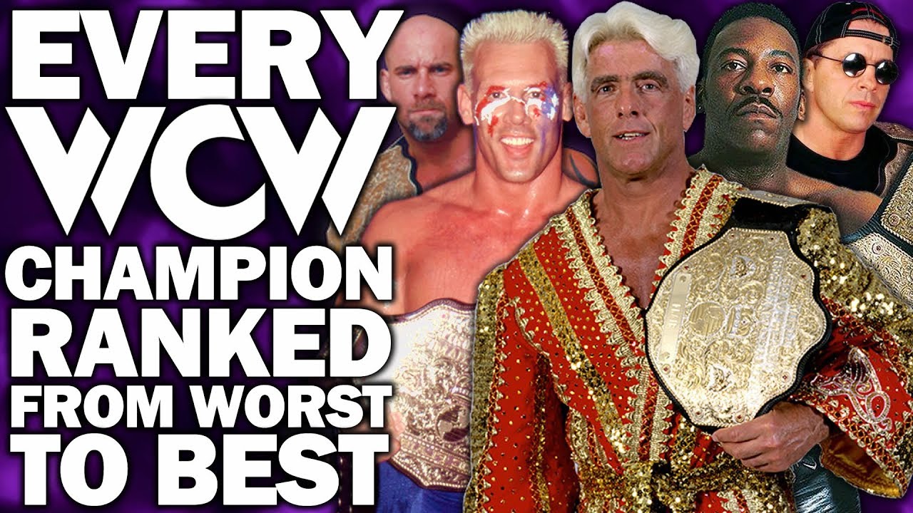 Every WCW World Heavyweight Champion Ranked From WORST To BEST - YouTube