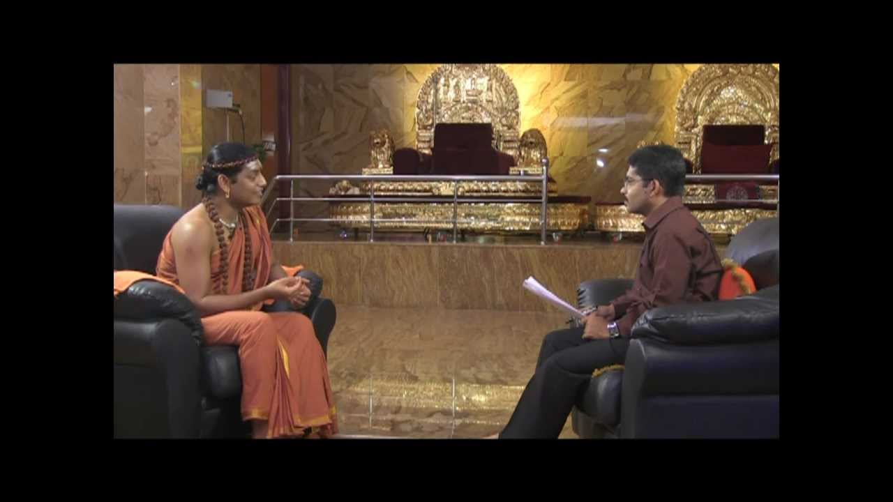 Samaya TV Interview: the truth about Nithyananda - YouTube