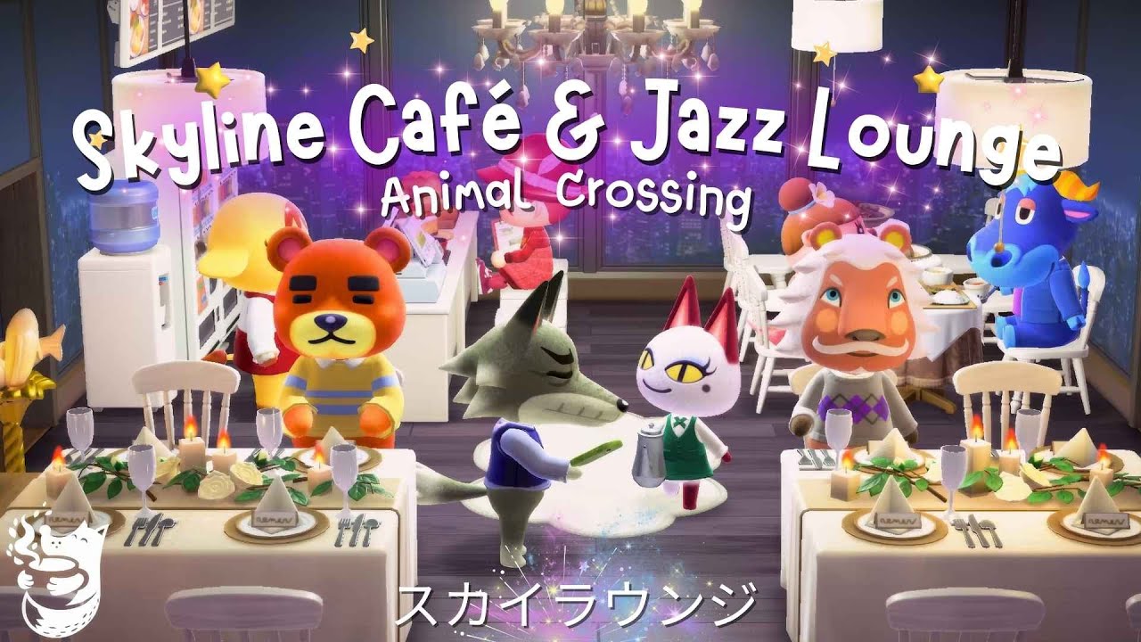 Skyline Café & Jazz Lounge ☕🎷 Elegant Dining with City Views and ...