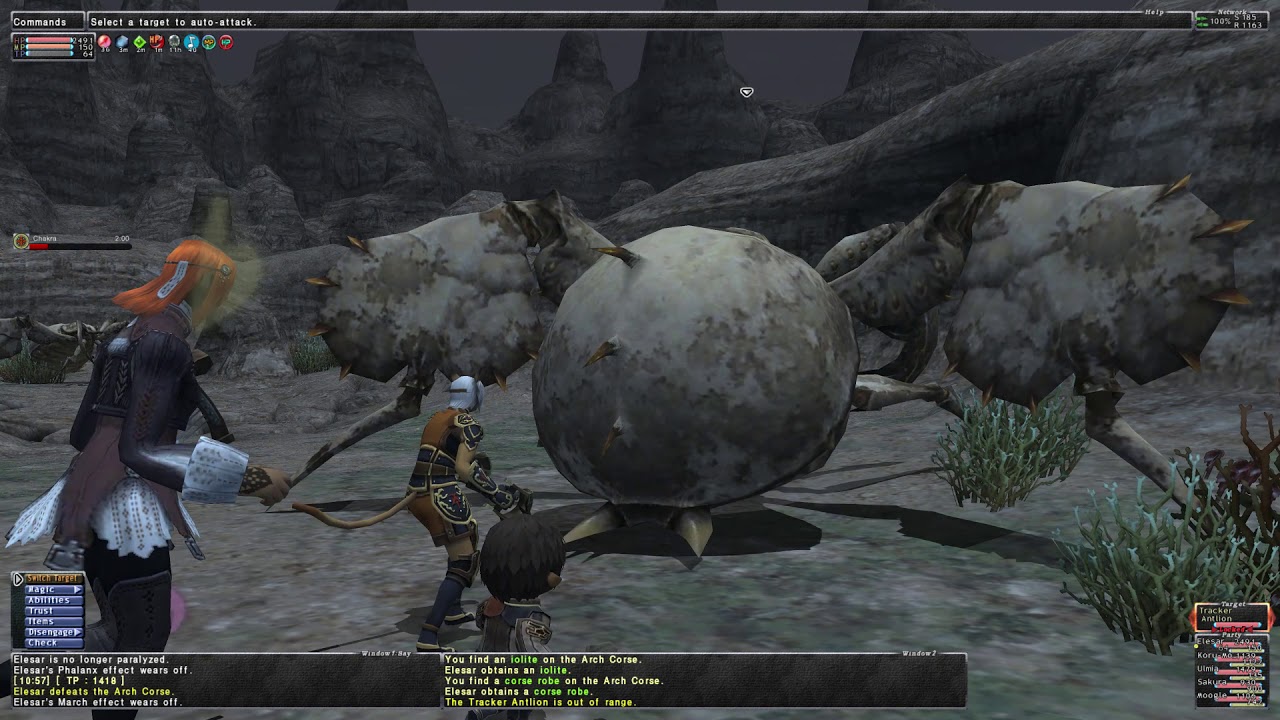 Final Fantasy XI Playing with my new toy - Spharai - YouTube