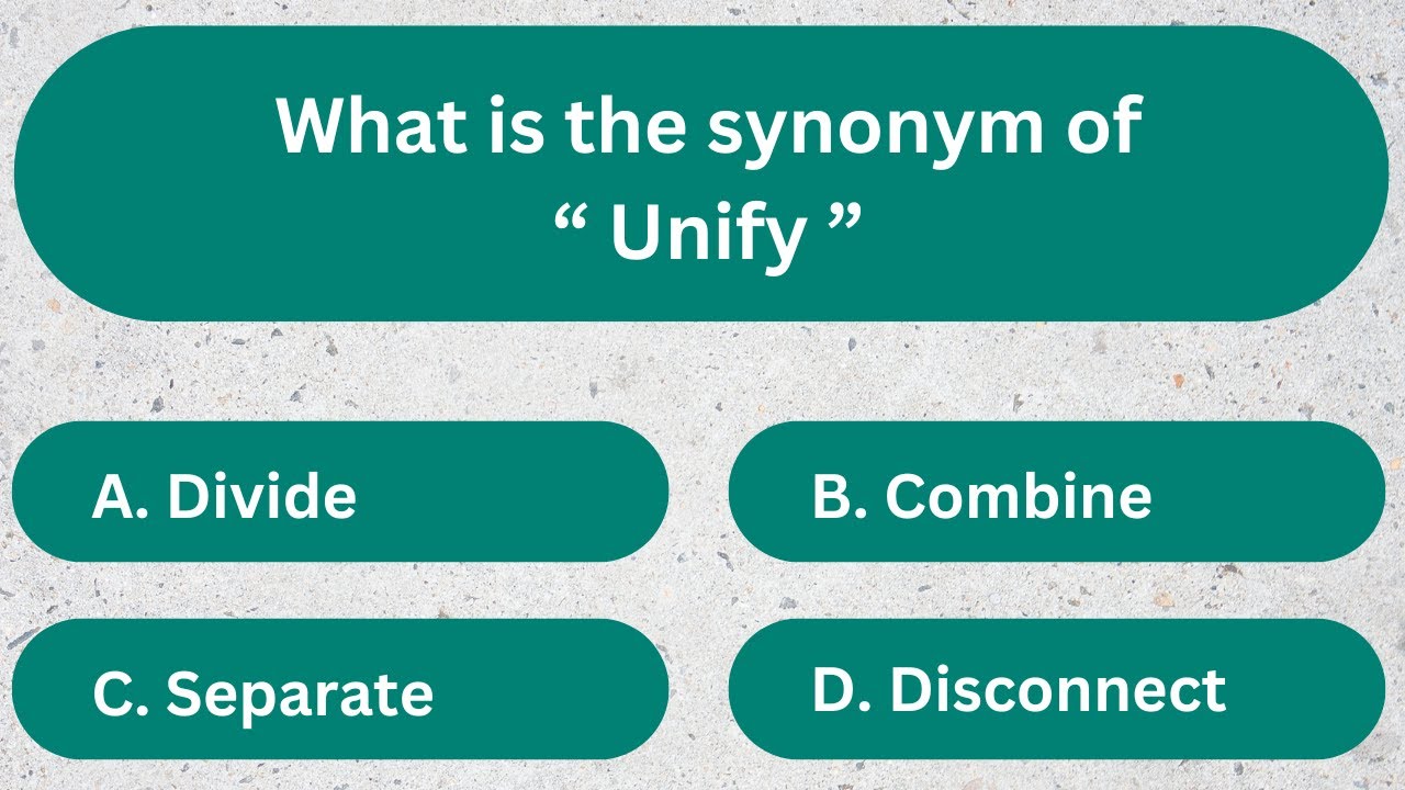 Synonym Quiz - 48 // Learn 10 Synonym Words // Synonyms Words In ...