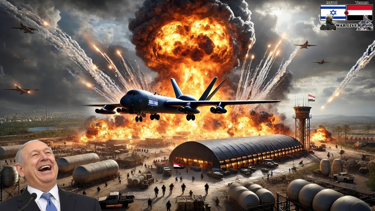 HELLFIRE RAIN FEBRUARY 23 ATTACK! Israeli Bombers Devastate Yemen’s Secret Military Facility ...