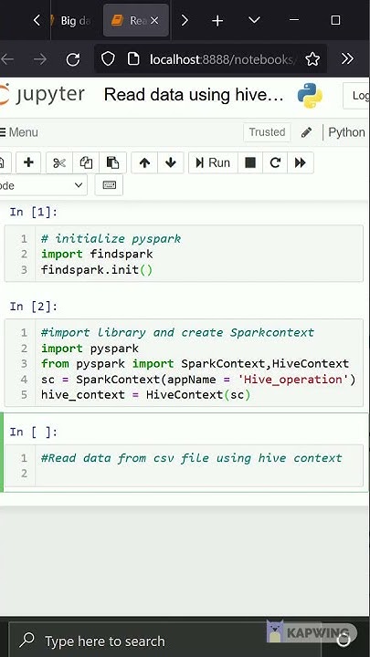 How To Read Csv File Data Using Hive Context In Pyspark Codersarts Youtube 