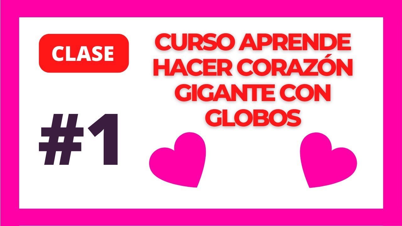 💛💚💜Como hacer un corazón gigante con globos sin estructura COSAS QUE NO ...
