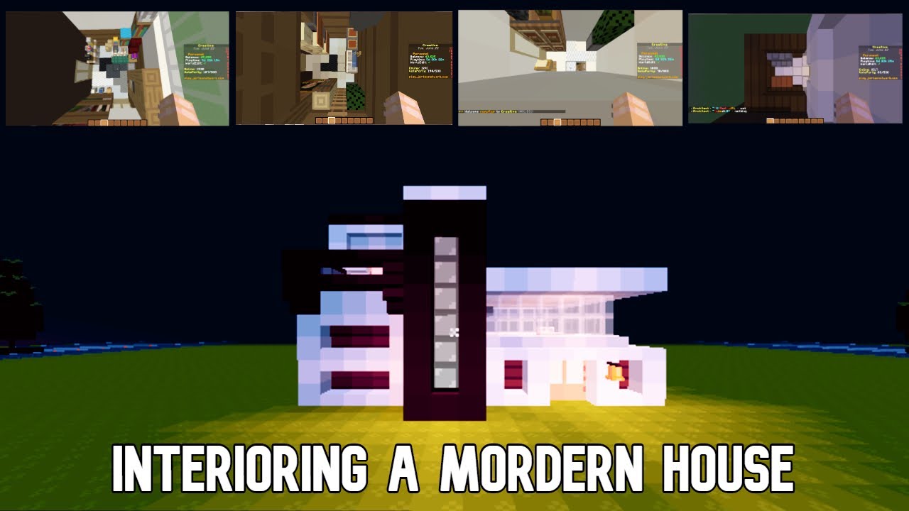 How to Interior A Mordern House? | Minecraft | Cookie_Playz | - YouTube