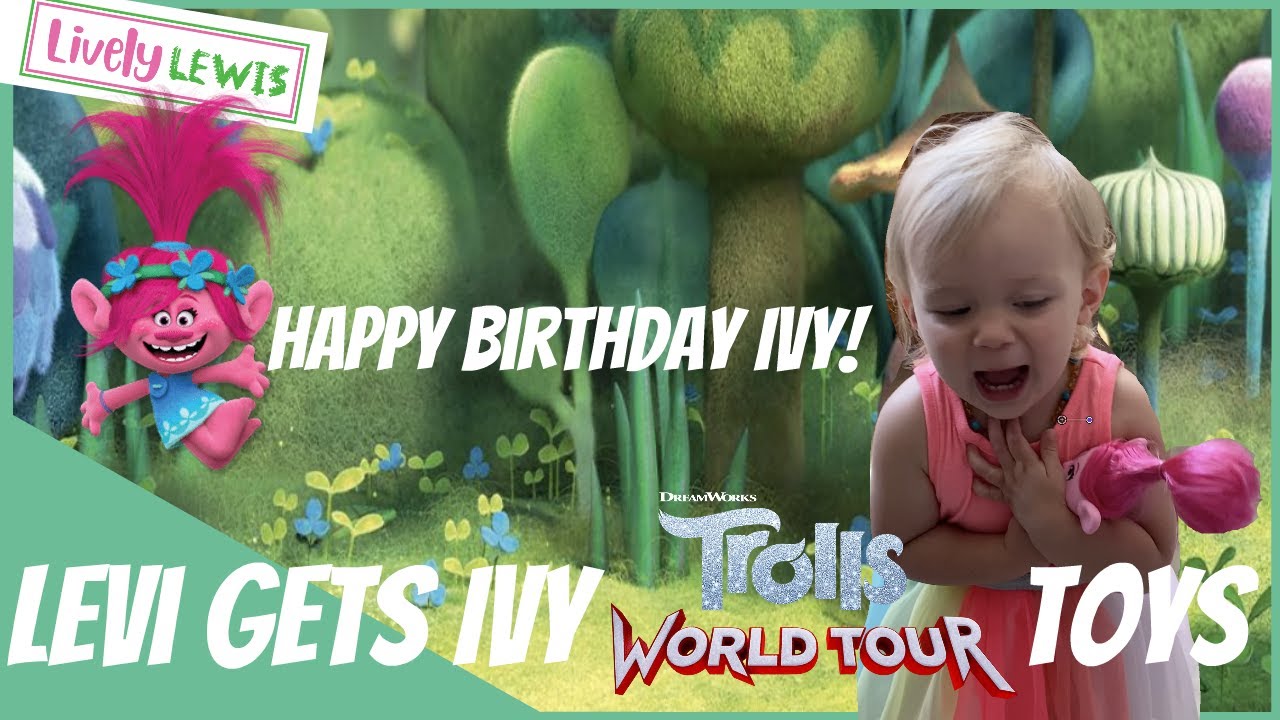 Target doesn't have Frozen toys! SO, Levi gets Ivy Trolls World Tour ...