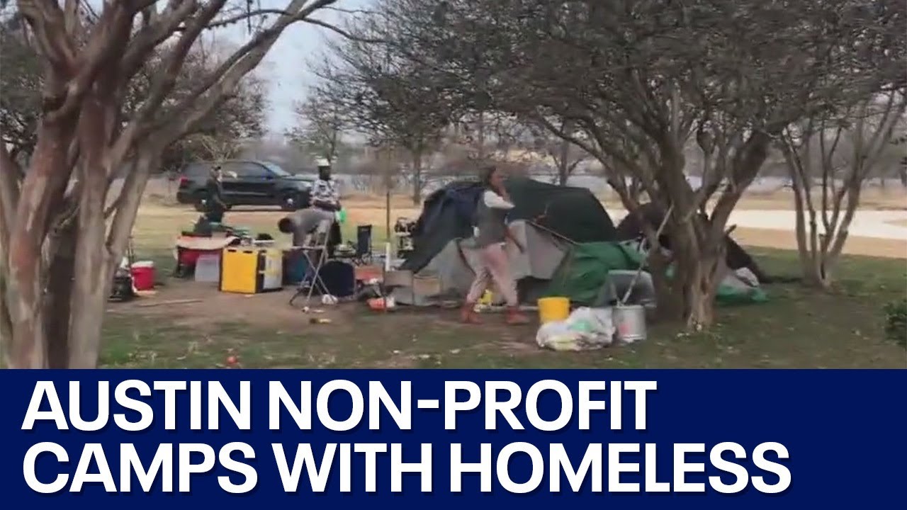 Austin non-profit camping overnight in solidarity with homeless ...