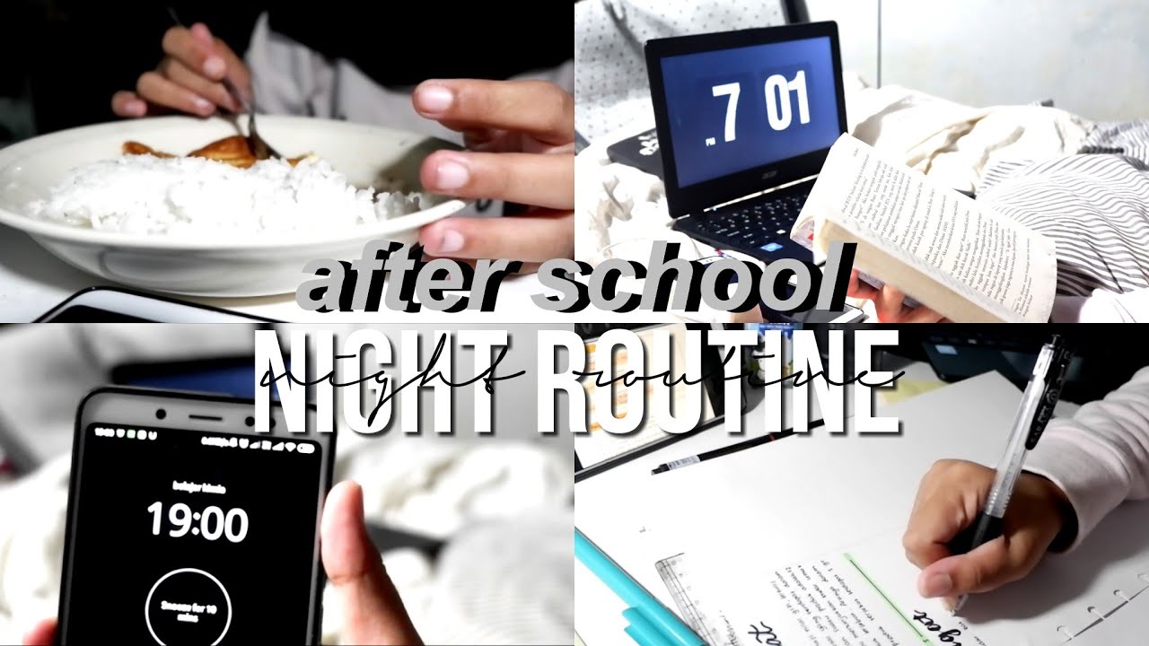 after school night routine || nadhputri - YouTube