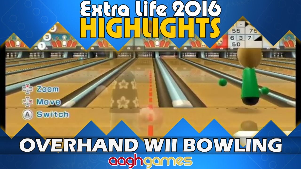 Extra Life 2016 Highlights - Overhand Wii Bowling - YouTube