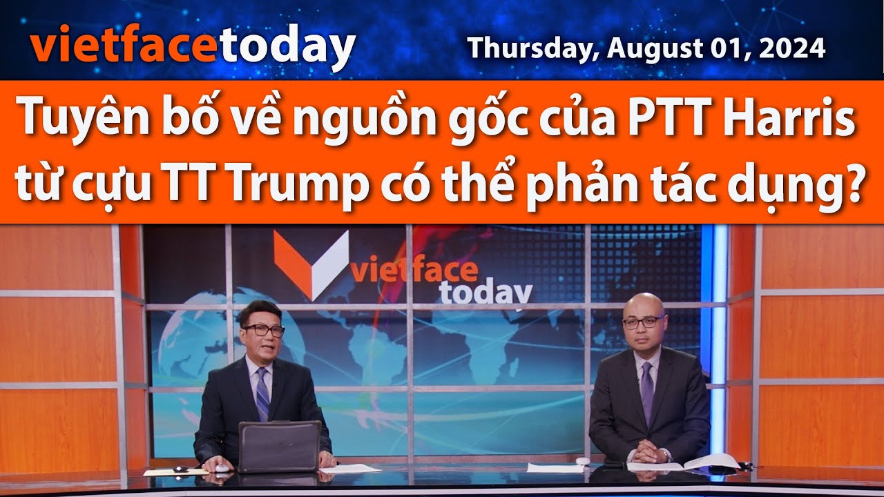 VF Today | Tuyên bố về nguồn gốc của PTT Harris từ cựu TT Trump có thể ...