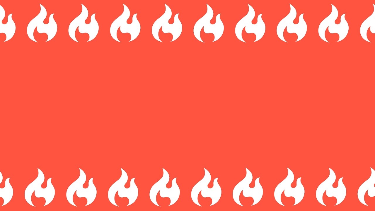 Red Fire Flames Rows Free Looping Background Wallpaper Animation | 10 ...