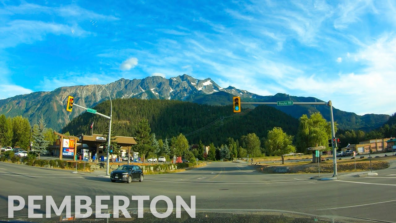 Pemberton BC 4K Drive - British Columbia, Canada - YouTube
