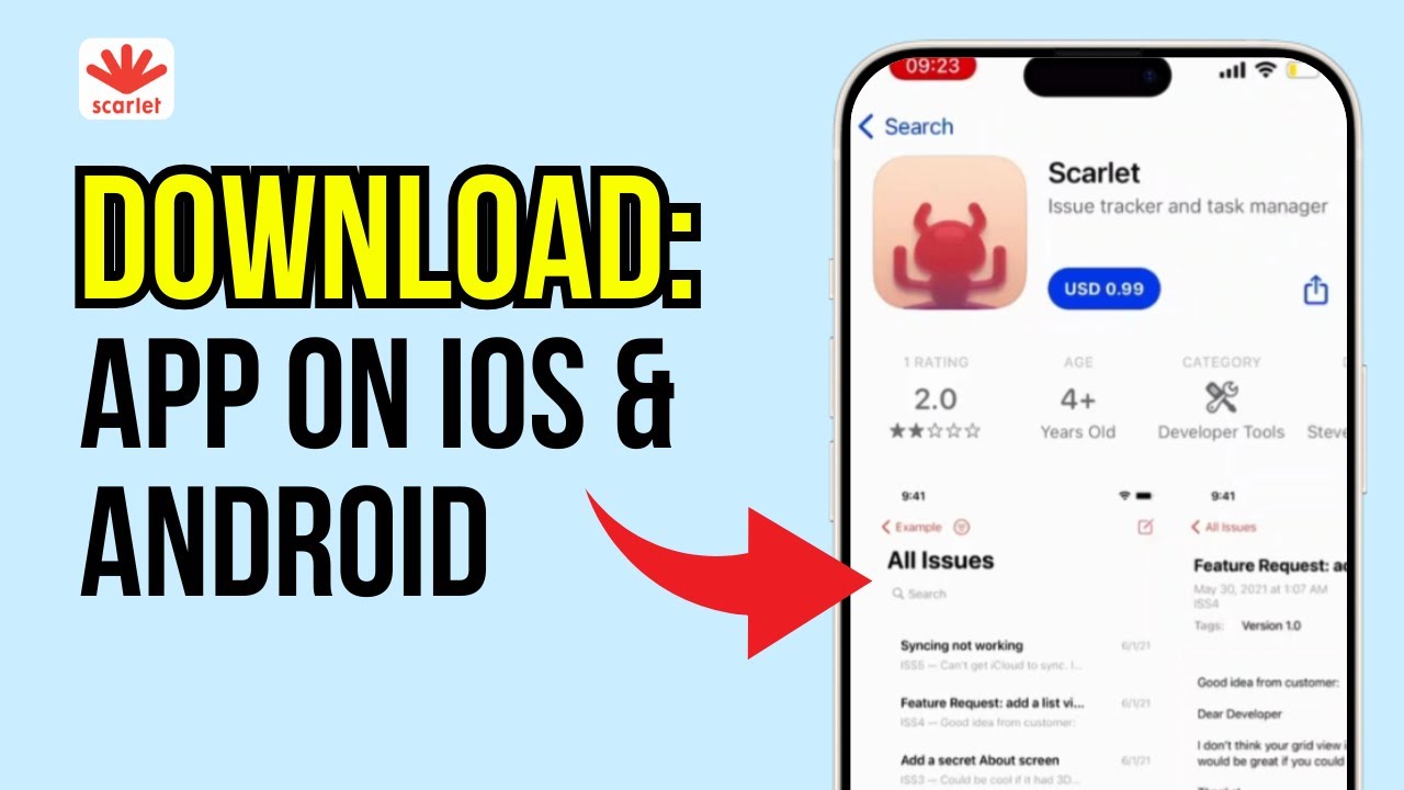 How to Download Scarlet App on iPhone and Android - YouTube