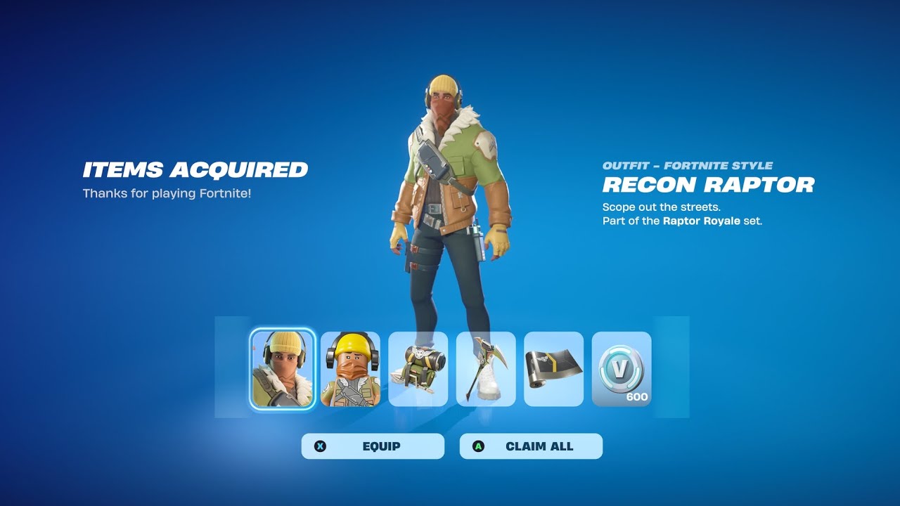 Buying the chapter 6 season 2 starter pack - YouTube