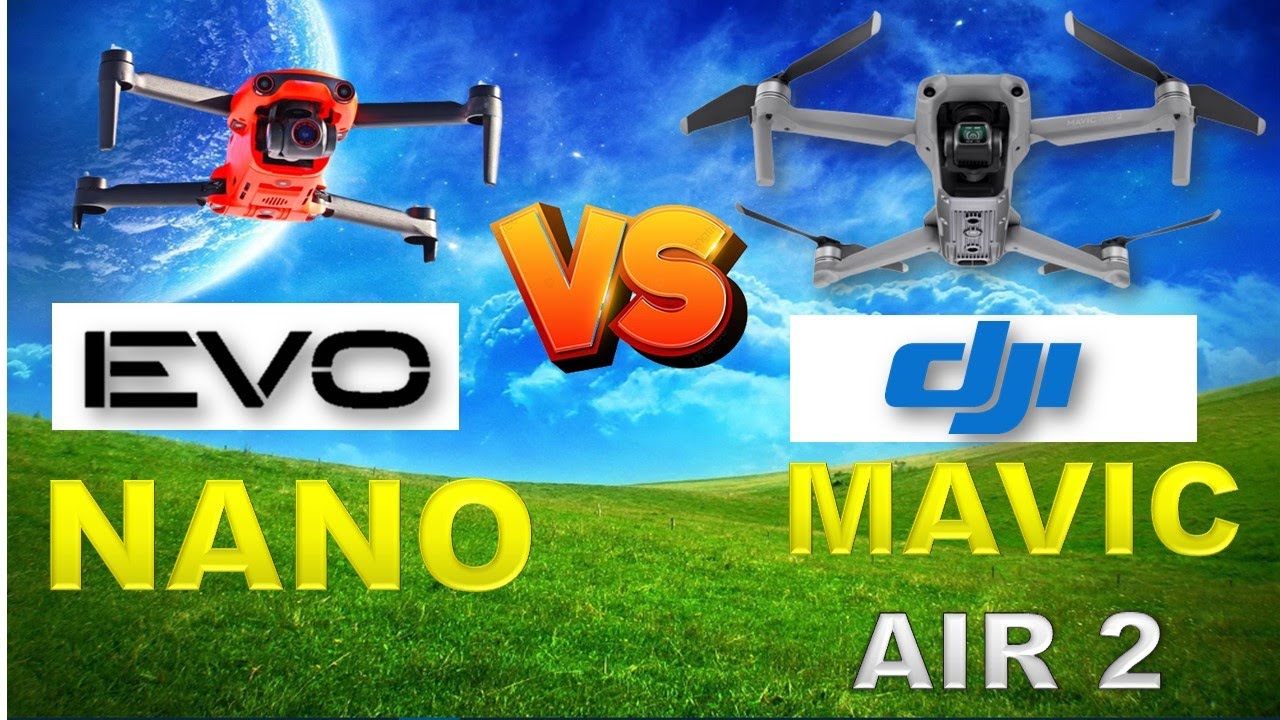 DJI MAVIC AIR 2 VS AUTEL EVO NANO DRONES COMPARISON || Shehzad Tech ...