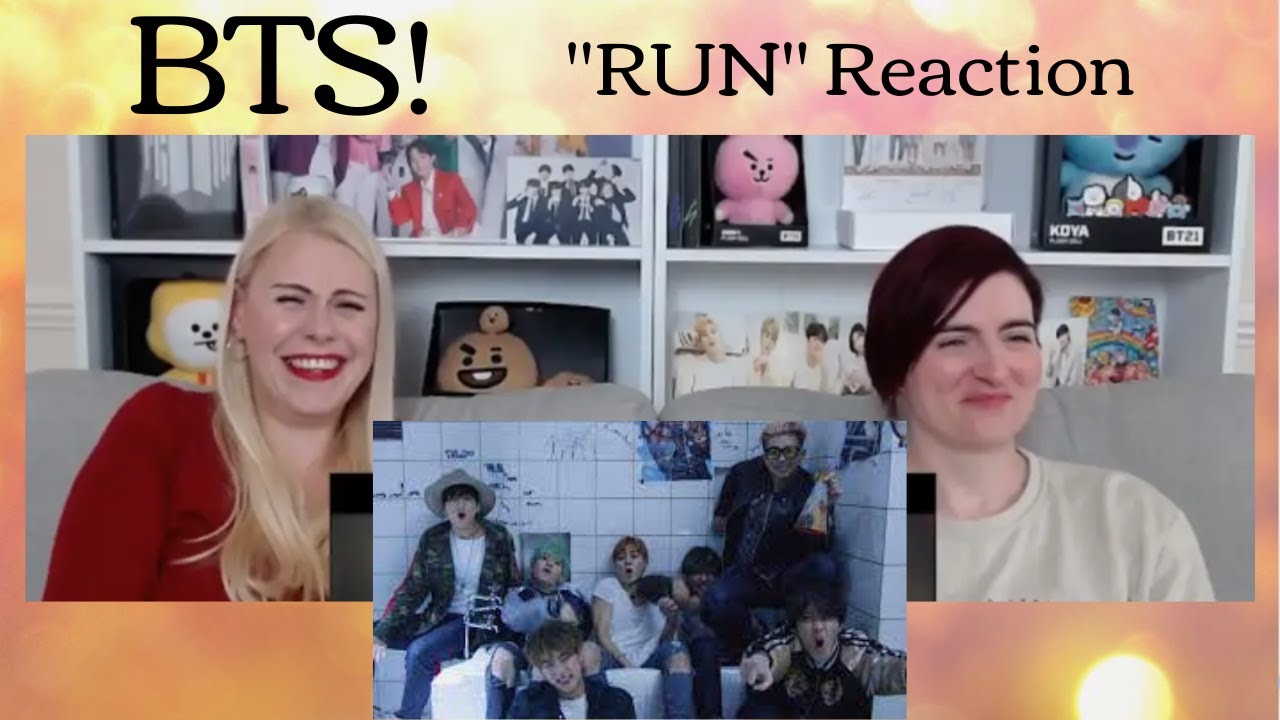 BTS: "Run" Reaction - YouTube
