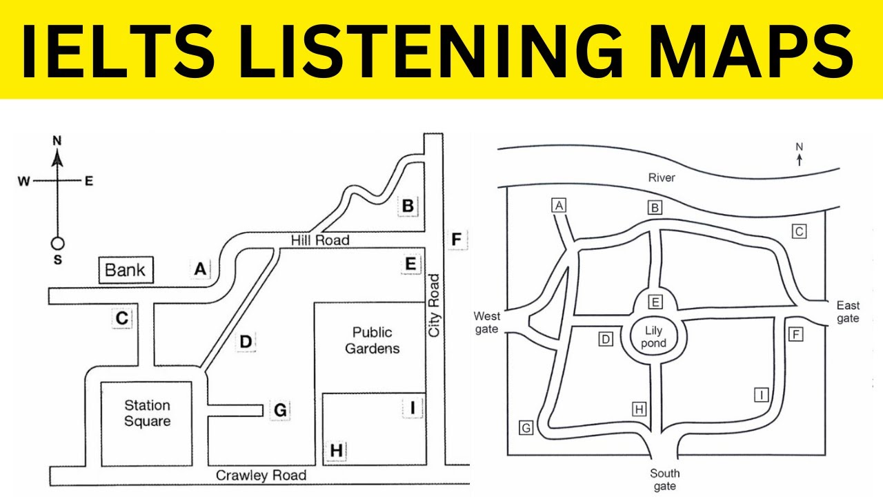 IELTS LISTENING MAPS WITH ANSWERS 2024 - YouTube