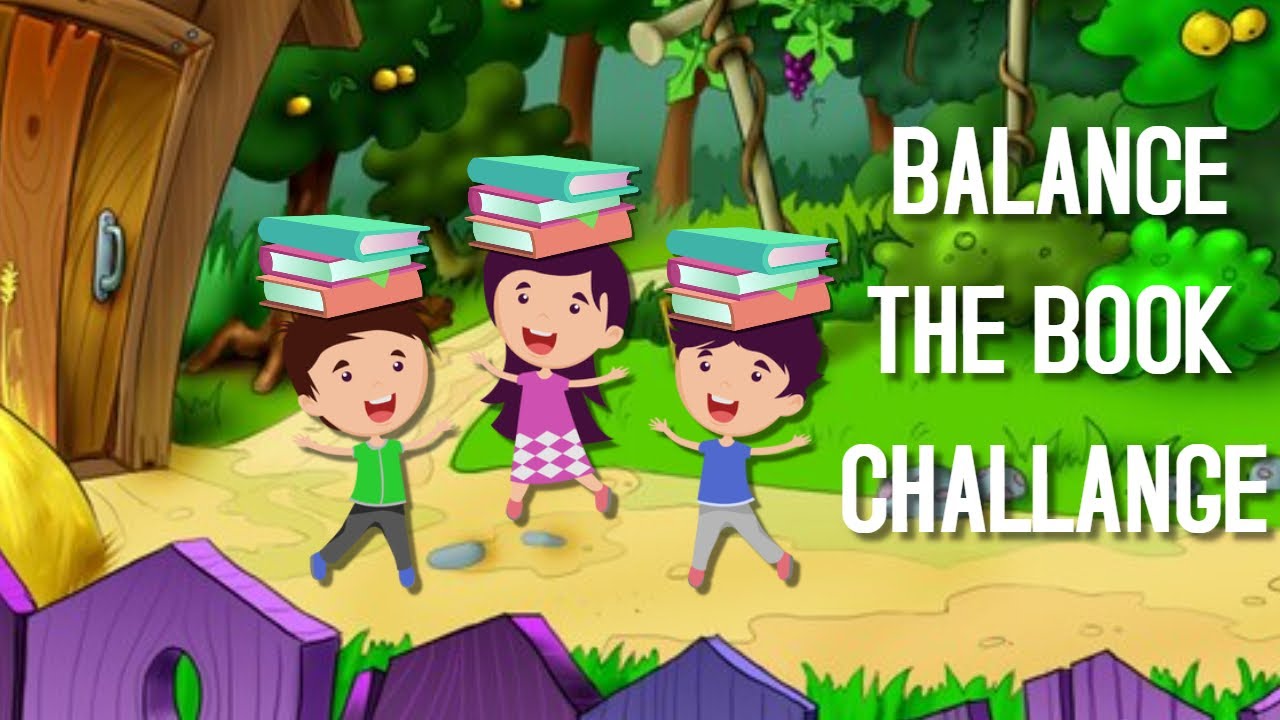 Balance the #book challenge | fun and learn | With little kids | Kids ...