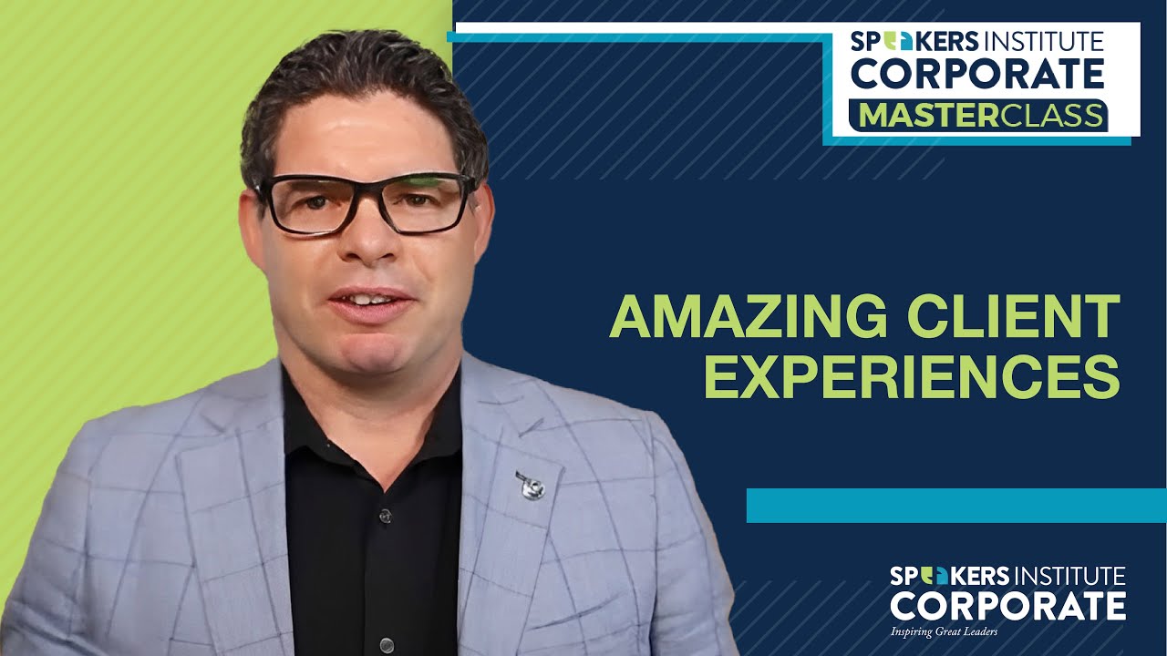 Masterclass - Amazing Client Experiences Promotional Video - YouTube