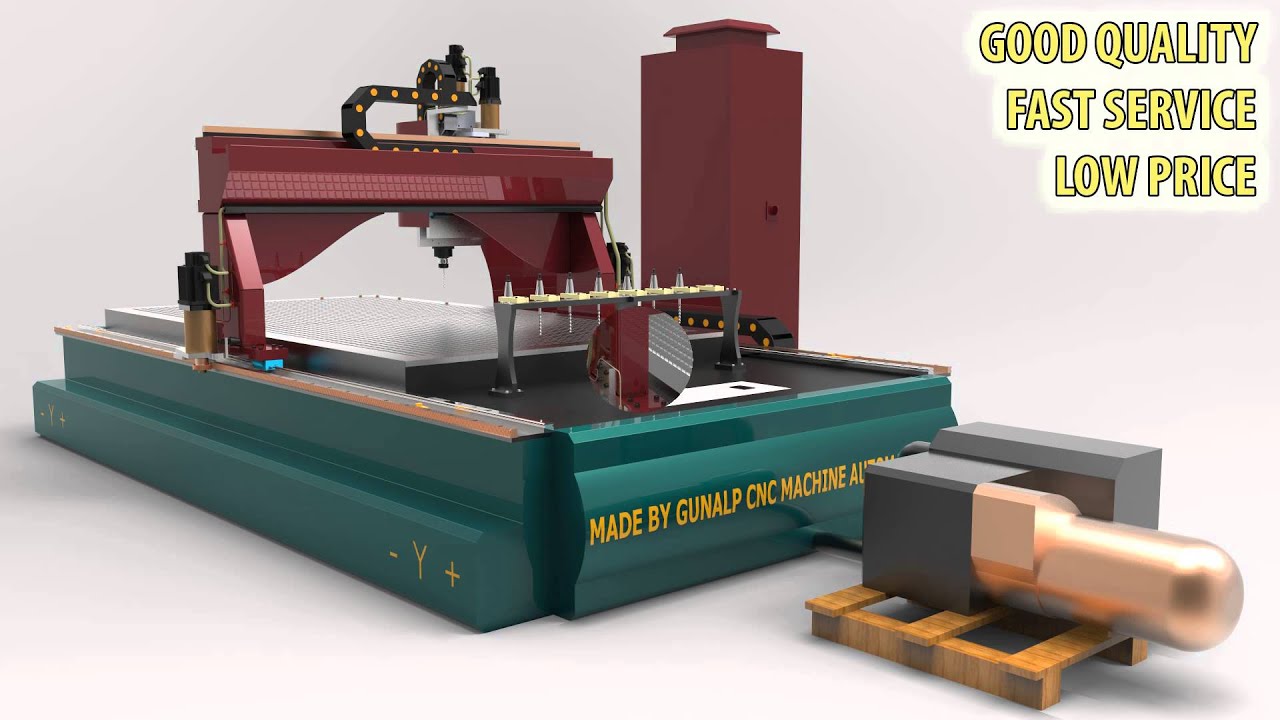 CNC ROUTER - GNLP 1428 PRO - YouTube