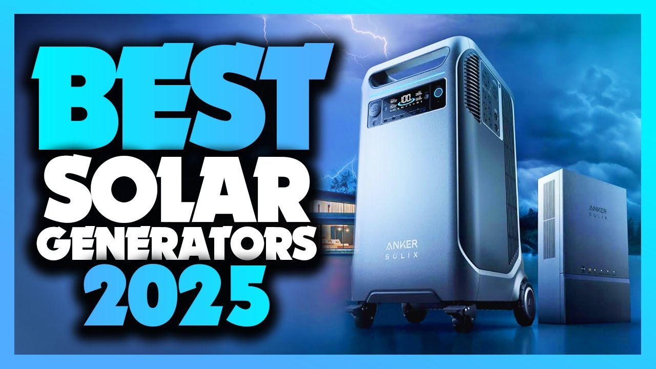 Best Solar Generator Of The Year 2025 - Never Run Out of Power! - YouTube