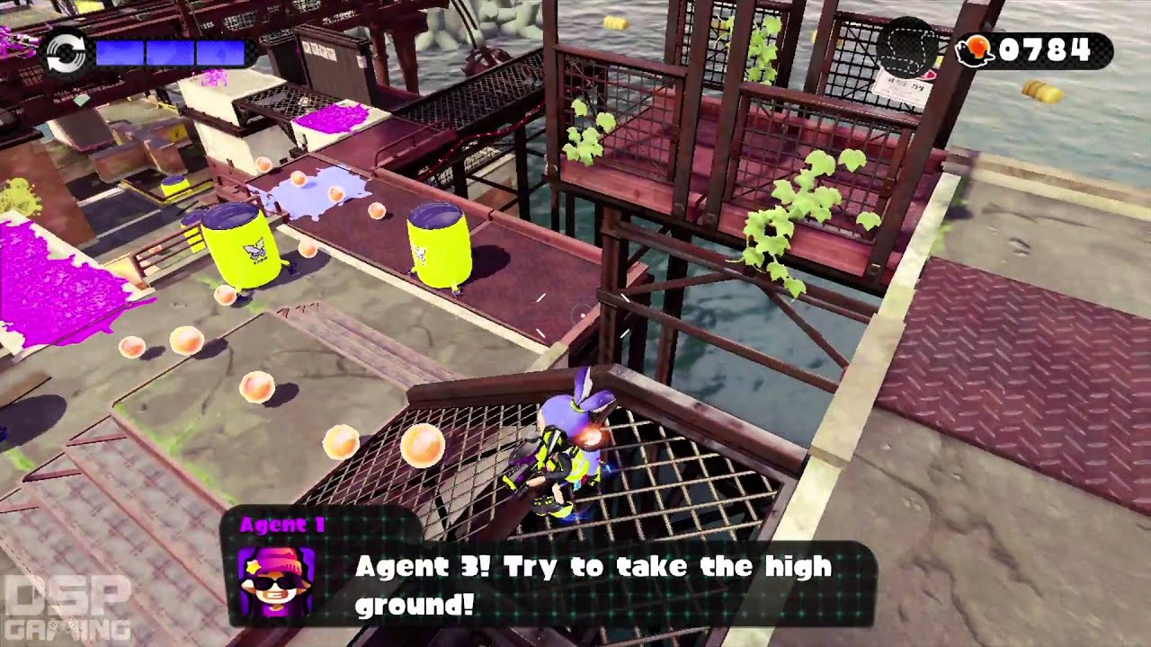 Splatoon Campaign playthrough pt5 - Chapter 4 pt1: Platform Rotation ...