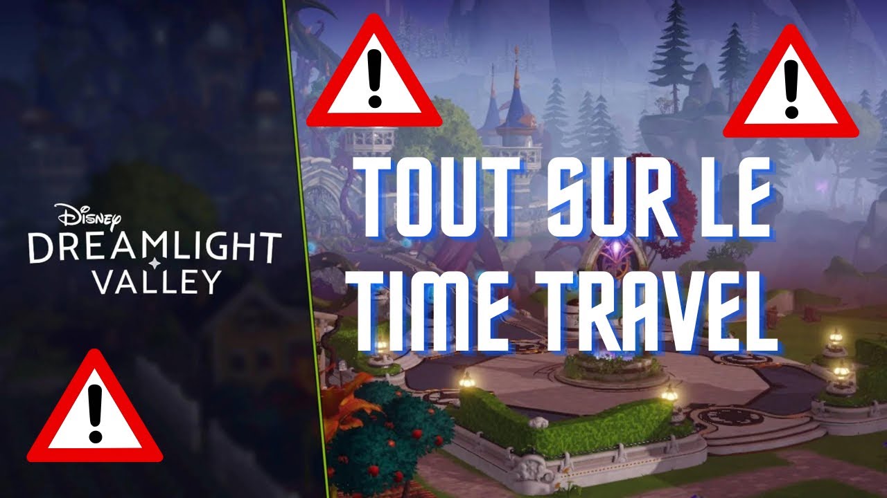 DISNEY DREAMLIGHT VALLEY : tout sur le TIME TRAVEL dans le jeu - YouTube