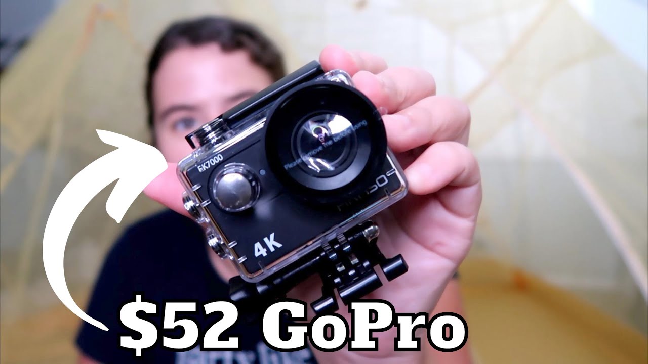 Unboxing Akaso EK7000 | Knock-Off GoPro | Cheap GoPro (Only $52!) - YouTube