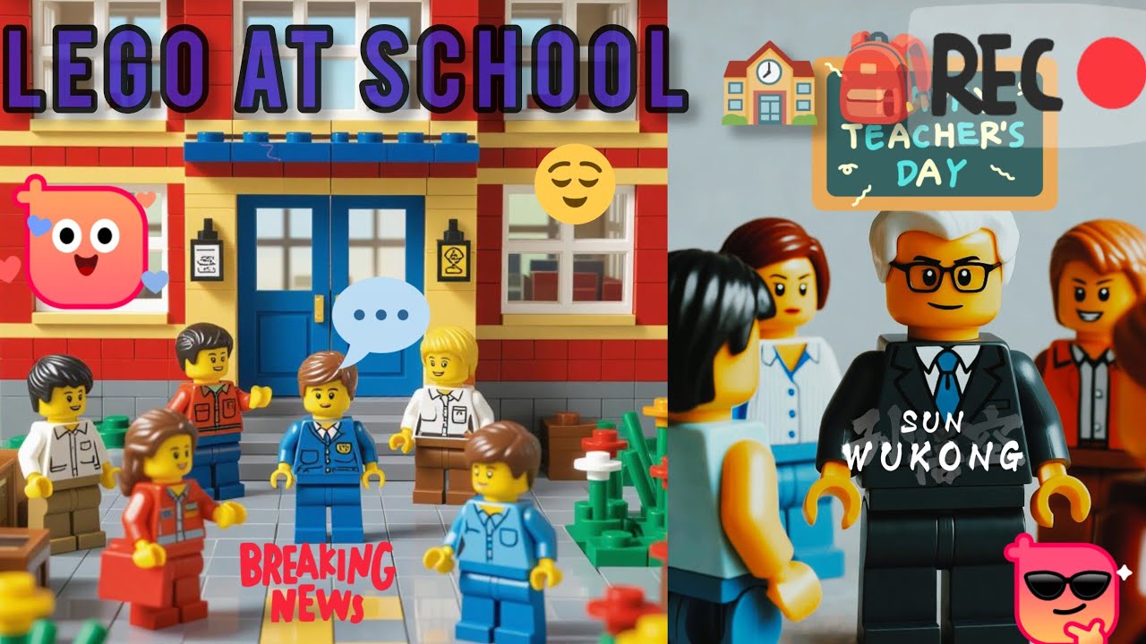 🎒 LEGO School Adventures – Teacher’s Day Special! 🍎 #lego #video # ...