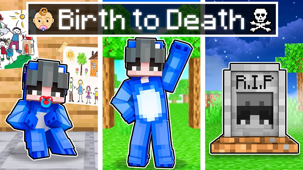 Floki's BIRTH to DEATH In Minecraft! - YouTube