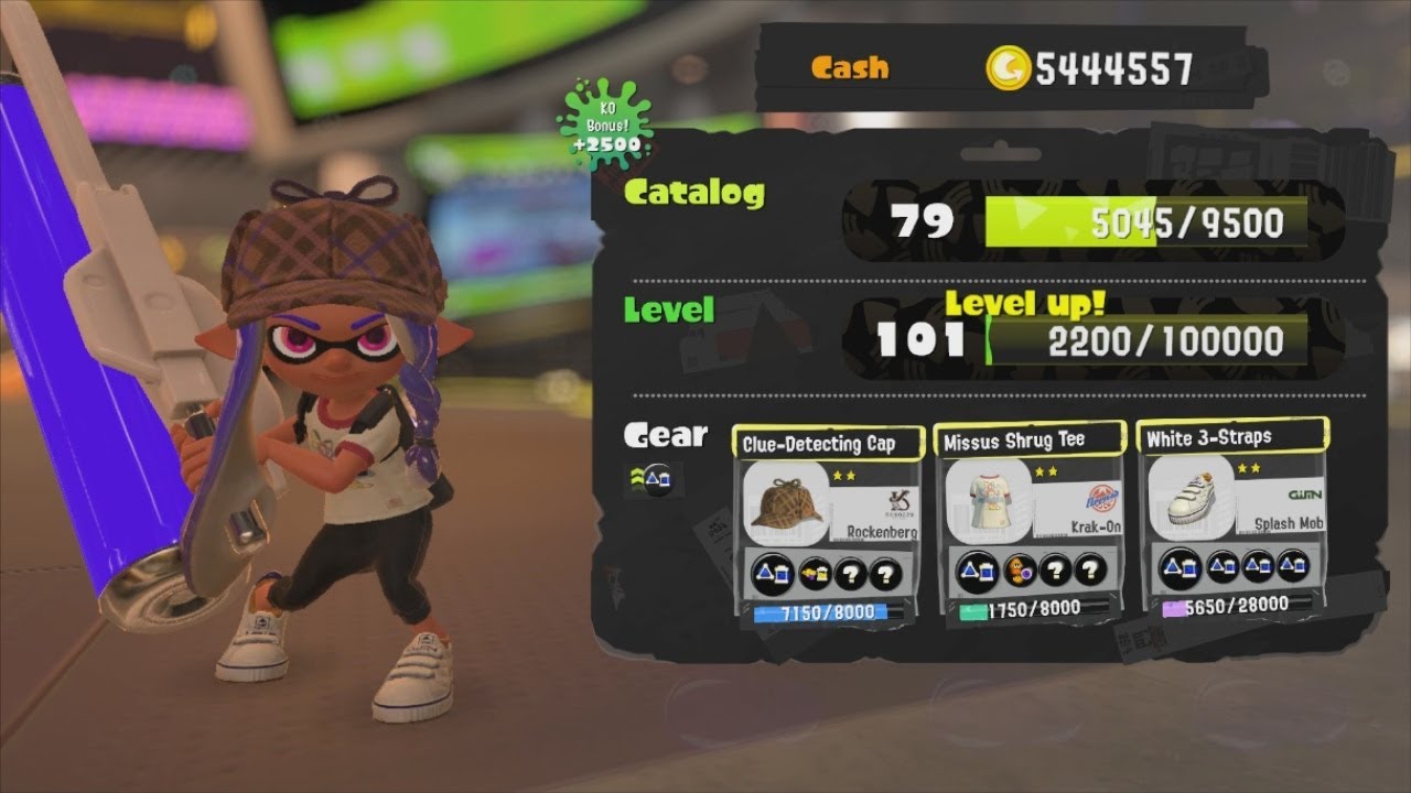 Splatoon 3 - Splat Zones (Curling Hurl) - Reaching Level 101 - YouTube