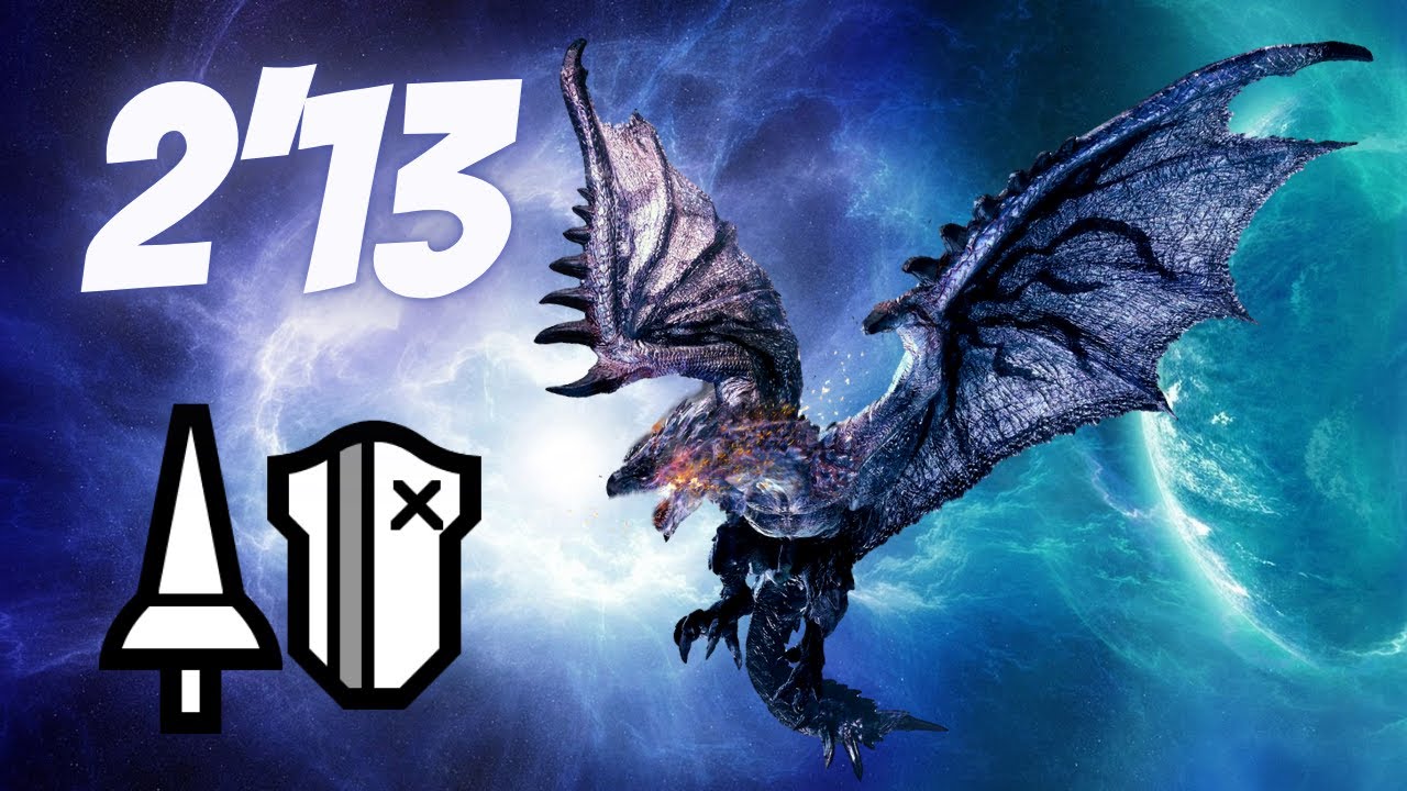 MHW Iceborne Silver Rathalos 2'13 Lance - YouTube