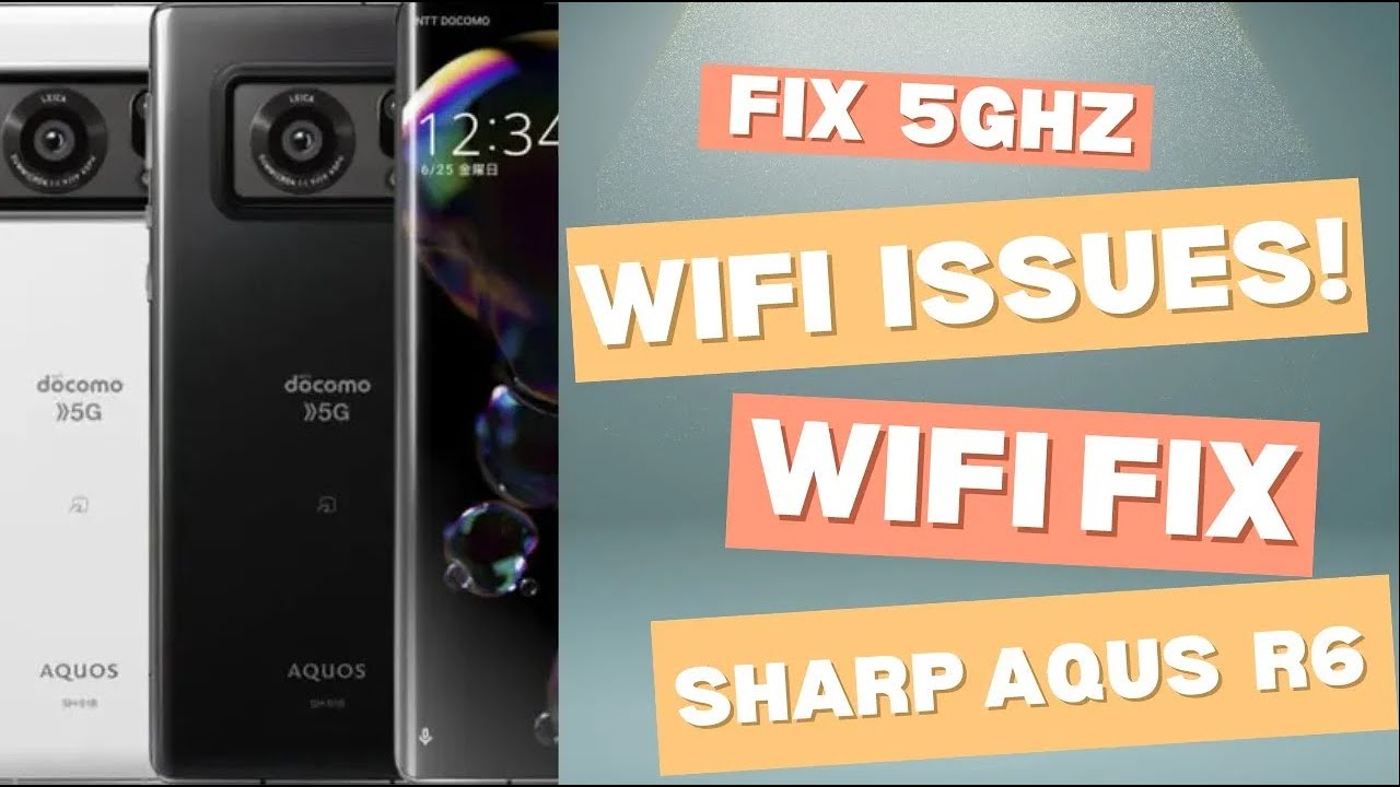How to Enable & Connect 5GHz WiFi on Sharp Aquos R6, R7, R8 & All ...