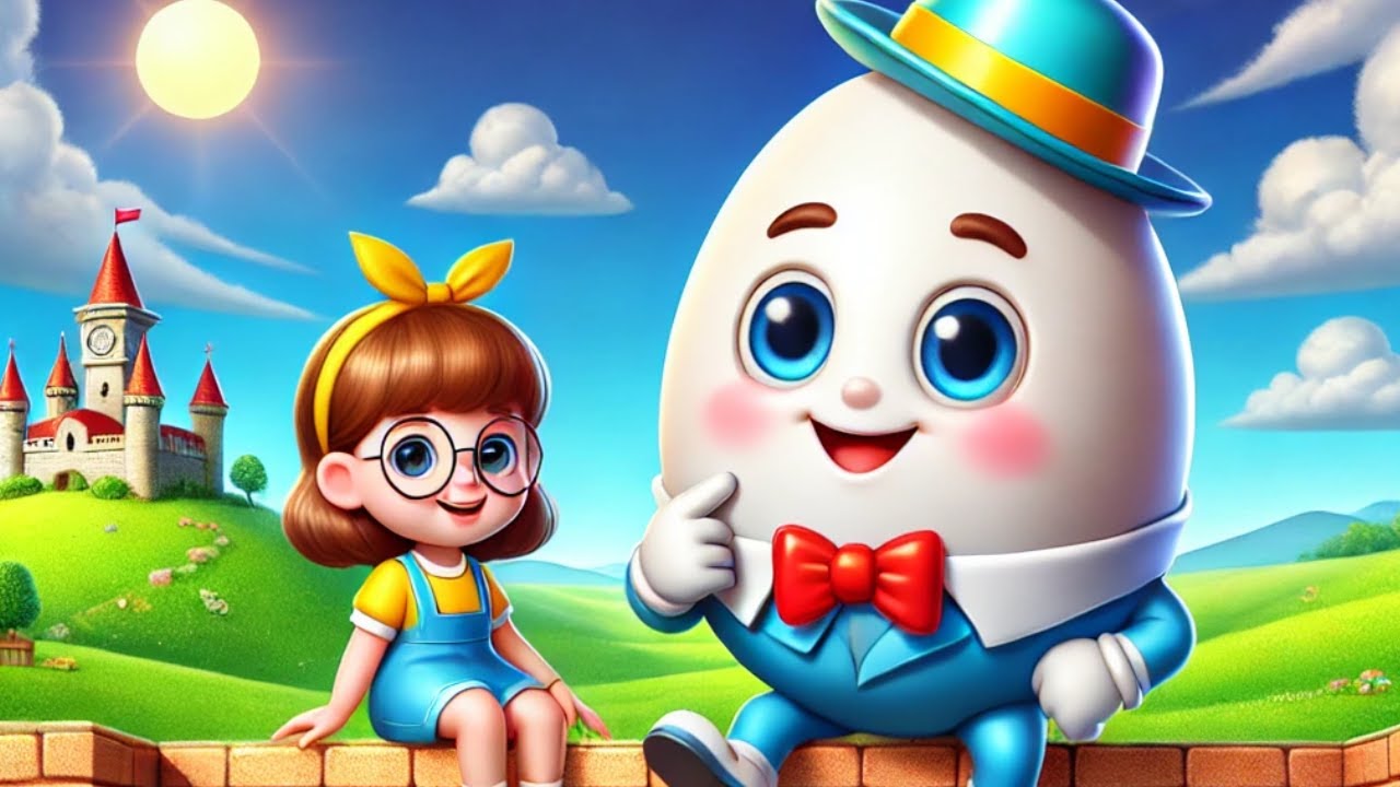 😱 Humpty Dumpty's Big Fall! | WaQdia Kids Tv - YouTube