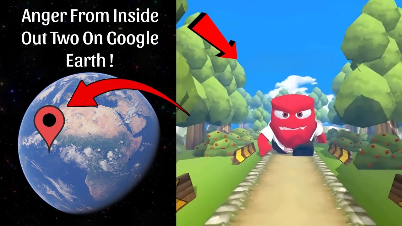 I Found Anger From Inside Out Two In Real Life On Google Earth And ...