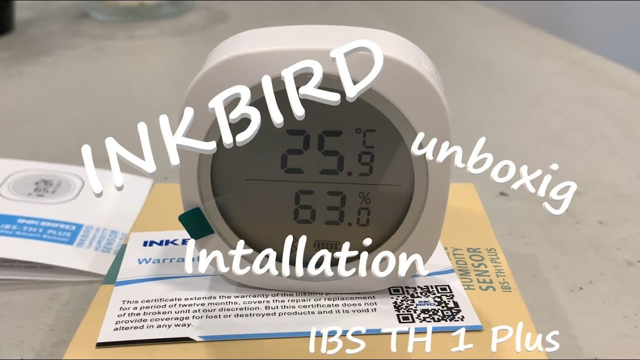 Inkbird Smart Sensor IBS TH1 Plus | Bluetooth Temperatur controll ...
