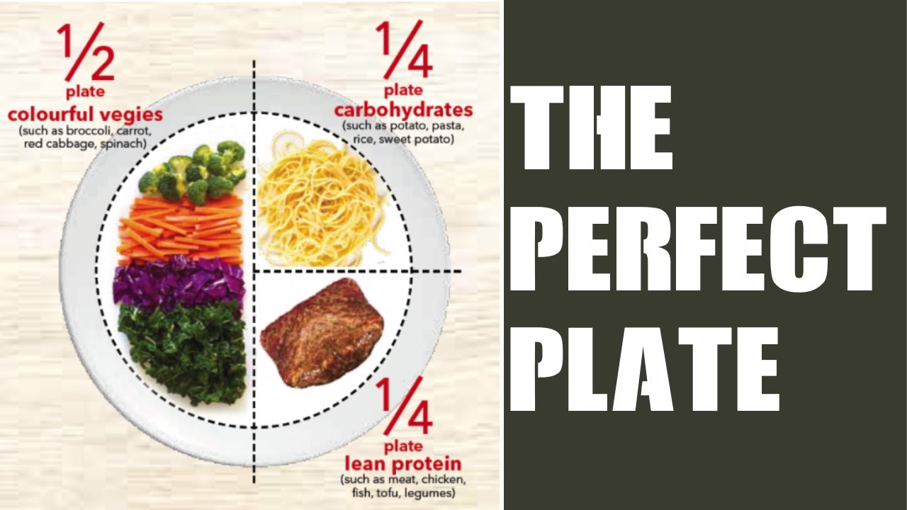 Portion Control Method To Help Lose Weight: The Perfect Plate - YouTube