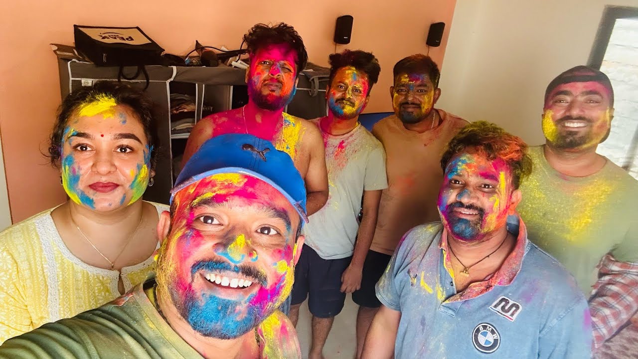 Dol Purnimay bondhuder sathe katano kichu sundor somoy... 🧡💛💚💙💜💖 - YouTube