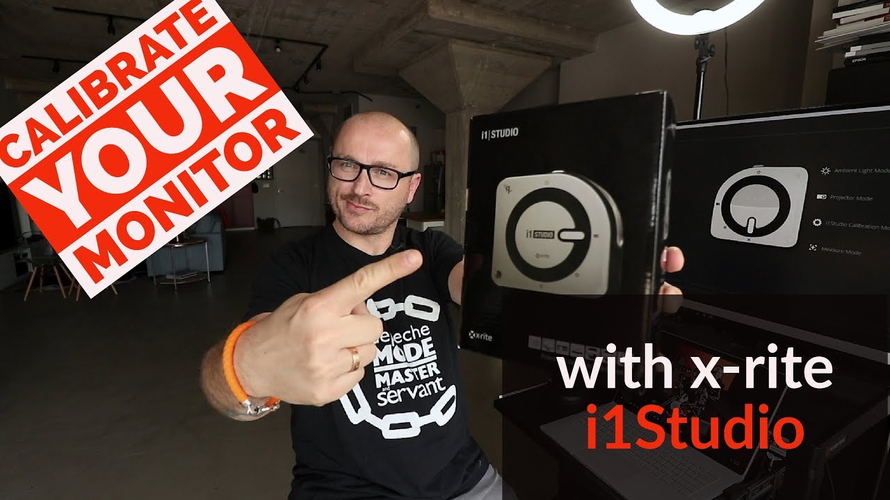 Tutorial: How to calibrate your monitor with x-rite i1Studio - YouTube